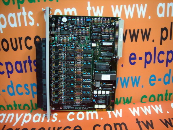 TEXAS INSTRUMENTS / SIEMENS PLC TI 505-6208A 8 CHANNEL ANALOG OUTPUT
