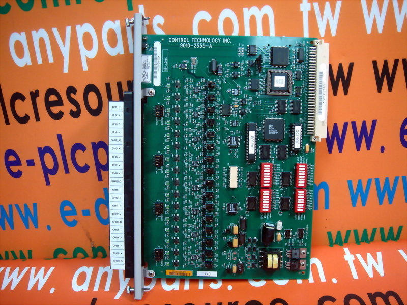 TEXAS INSTRUMENTS PLC TI 505-2555 16 PT ANALOG INPUT MODULE CTI 901D-2555-A