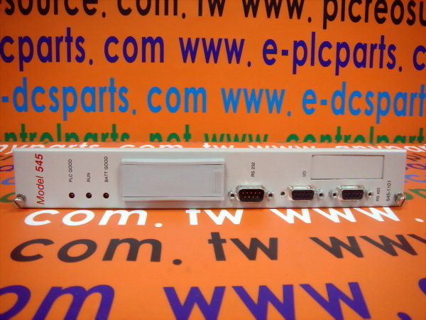 TEXAS INSTRUMENTS PLC TI MODEL 545 / 545-1101 CPU MODULE 28K WORD ...