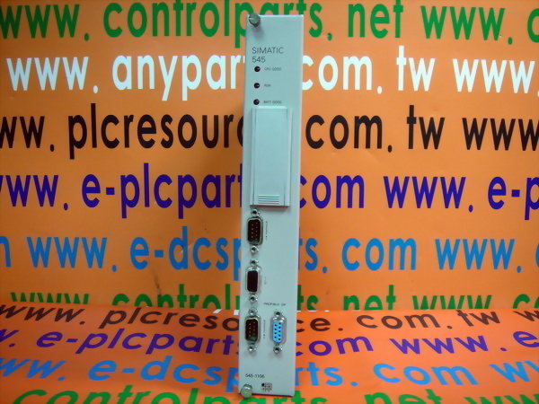 TEXAS INSTRUMENTS SIMATIC TI545 / 545-1106 MODULE CPU 545 2048 PT 192K ...