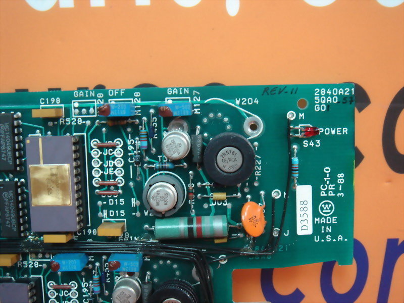 WESTINGHOUSE DCS WDPF 2840A21G01