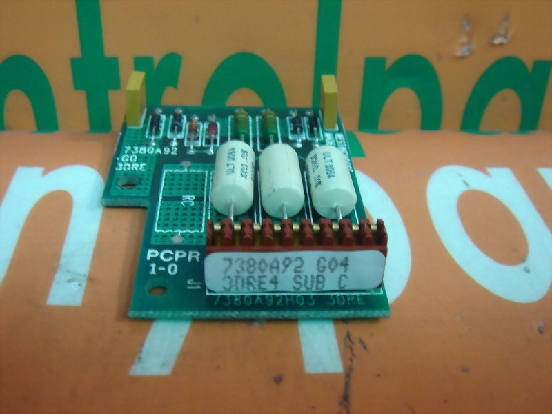 WESTINGHOUSE DCS WDPF 7380A92G04