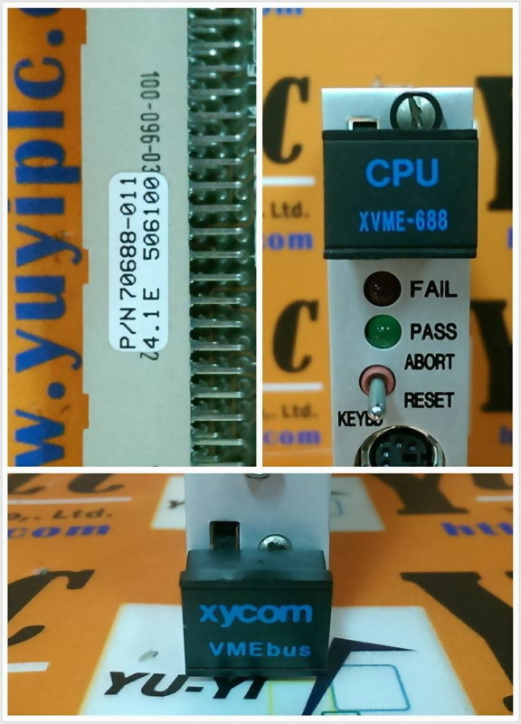 XYCOM CPU XVME-688 VME BUS MODULE BOARD XYCOM CPU XVME-688 VME BUS MODULE BOARD