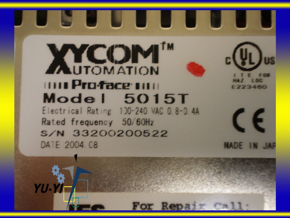 XYCOM PRO FACE 5015T 15 INDUSTRIAL TOUCH MONITOR