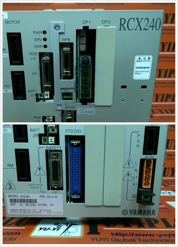 YAMAHA DRIVE RCX240 4-AXIS ROBOT CONTROLLER