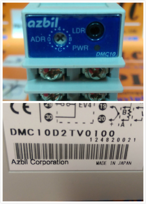 AZBIL DMC10 DMC10D2TV0100 MULTI-CHANNEL CONTROLLER