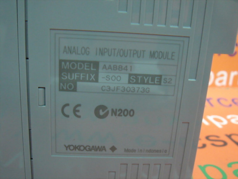 YOKOGAWA，AAB841-S00-S2，W / ACCC01，ANALOG，INPUT/OUTPUT，MODULE
