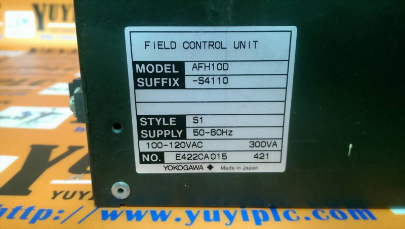 YOKOGAWA，AFH10D-S4110，FIELD，CONTROL，UNIT