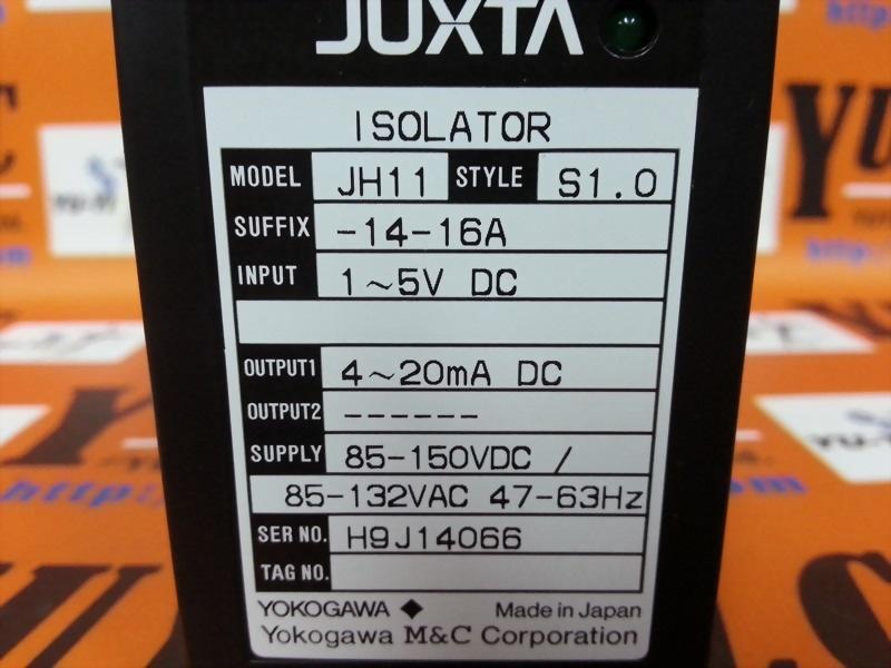 YOKOGAWA JUXTA JH11 ISOLATOR JH11-14-16A -NEW