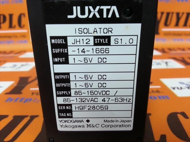 YOKOGAWA JUXTA JH12 ISOLATOR JH12-14-1666 -NEW