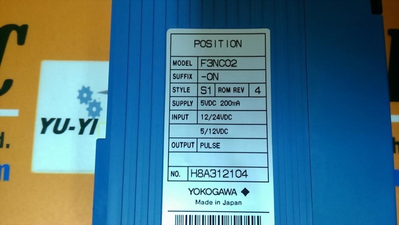 YOKOGAWA，NC02-0N，F3NC02-0N，POSITION，MODULE