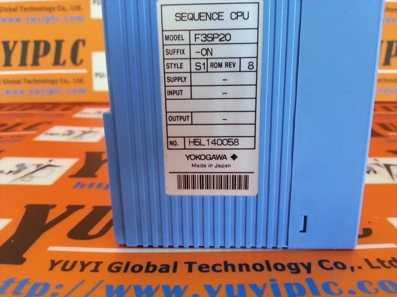 YOKOGAWA，PLC，F3SP20-0N，SEQUENCE，CPU