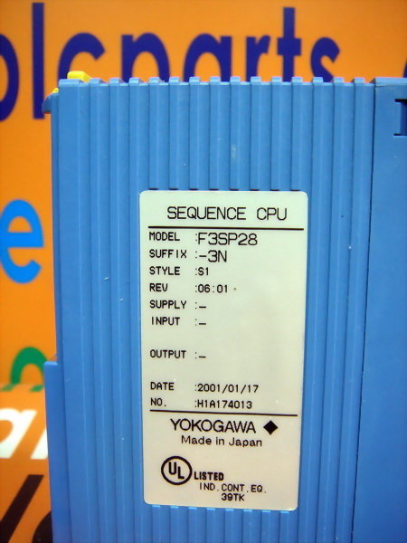 YOKOGAWA PLC F3SP28-3N SEQUENCE CPU