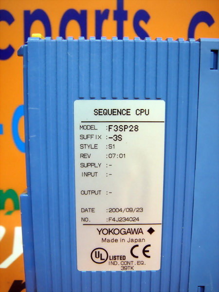 YOKOGAWA PLC F3SP28-3S SEQUENCE CPU