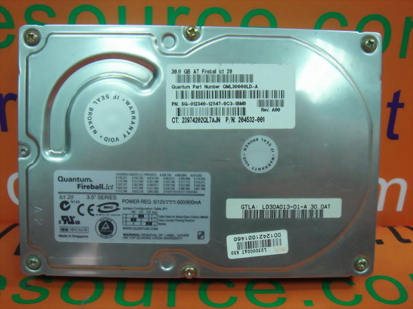 QUANTUM FIREBALL QML30000LD-A 30GB IDE