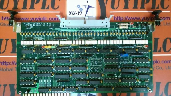 CRC TEST INTERFACE BOARD VER:1.1 DATE:09-26-2000