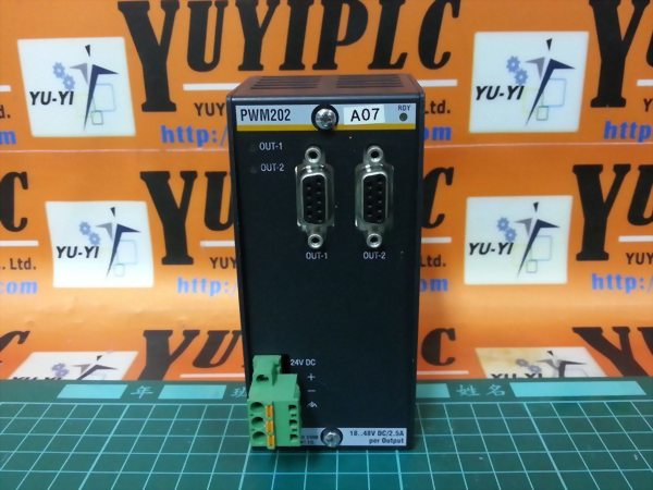 BACHMANN PWM202 PULSE WIDTH MODULATION MODULE