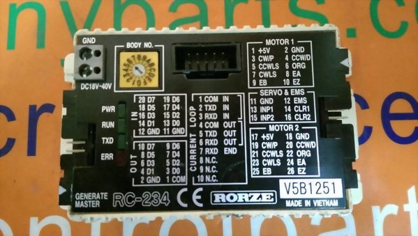 RORZE RC-234 GENERATE MASTER