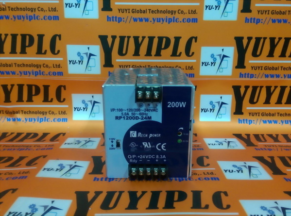 REIGN POWER RP1200D-24M 200W 24V 8.3A POWER SUPPLY