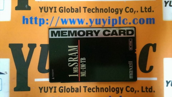 HITACHI ML-1M-TB MAXELL 1MB PCMCIA SRAM MEMORY CARD