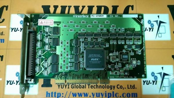 INTERFACE PCI-2726CM DATA ACQUISITION CARD