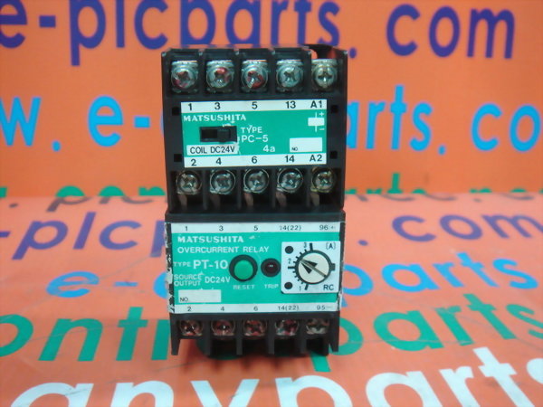 MATSUSHITA OVERCURRENT RELAY PC-5 / PT-10