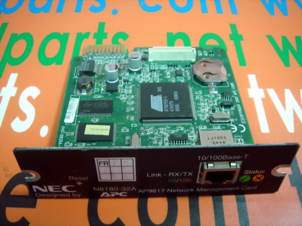NEC N8180-32A 640-0826A-10 APC NETWORK MANAGEMENT CARD EX APC AP9617