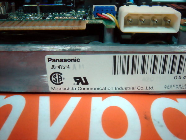 PANASONIC JU-475-4 1.2MB / 5.25" FLOPPY DISK DRIVE