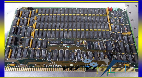 RADISYS Z128586 INTEL SBC 012B MULTIBUS I ADDITIONAL 512K RAM MEMORY BOARD