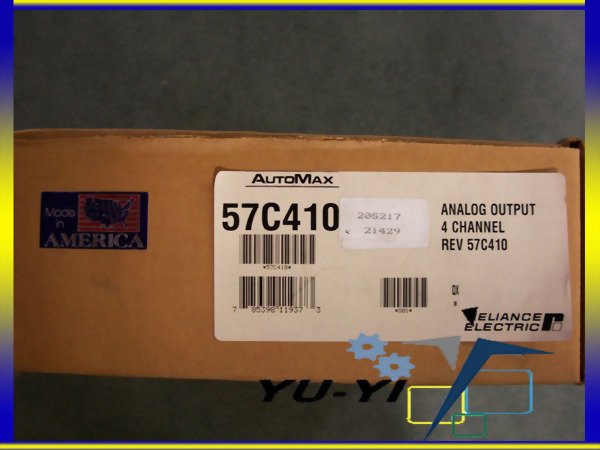 57C410 RELIANCE AUTOMAX ANALOG INPUT MODULE 4-CH