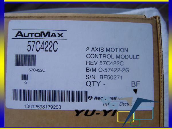RELIANCE AUTOMAX MOTION CONTROL MODULE 57C422C