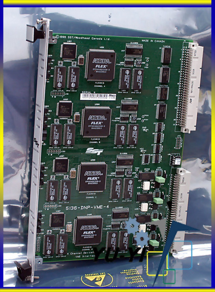 WOODHEAD SST 5136-DNP-VME-4 4 CHANNEL DEVICENET PRO VME INTERFACE BOARD ...