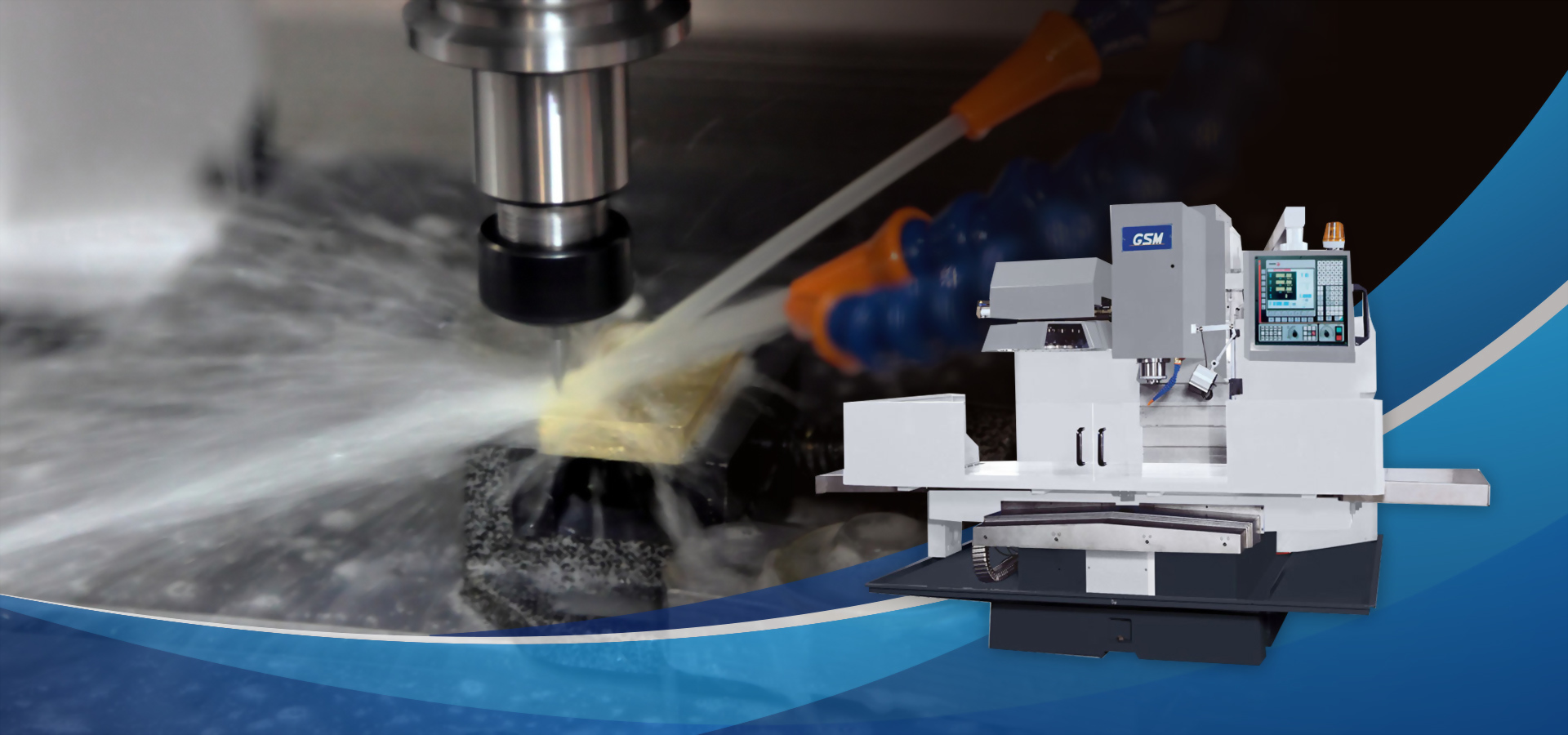 Geng-Shuen Co., Ltd. - CNC Vertical Milling Center, Semi-Guarding, Full ...