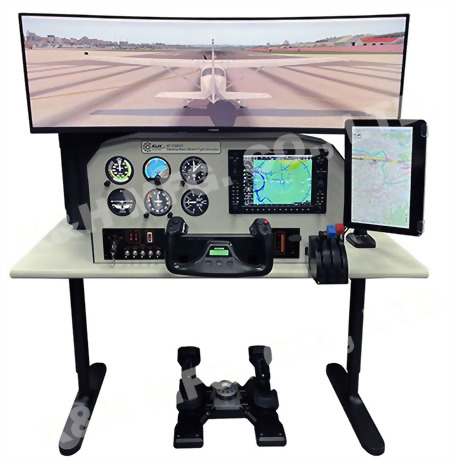 AT-F3001C Desktop Basic Model Flight Simulator
