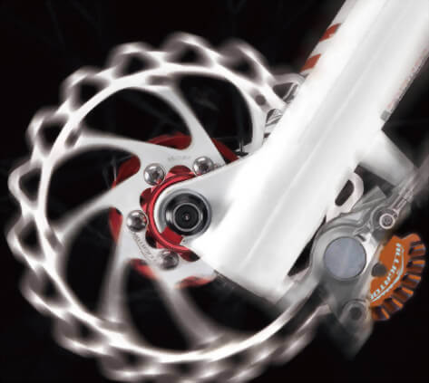Bicycle Rotor with different brands and design - Alligator Cables