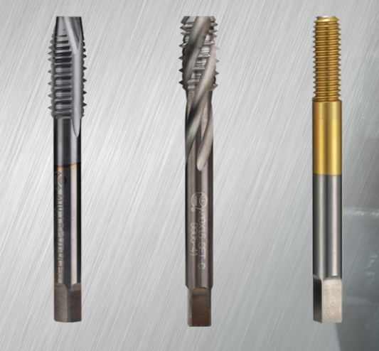 carbide taps, spiral taps, roll form taps ,HSS-Cobalt taps- UGMIC
