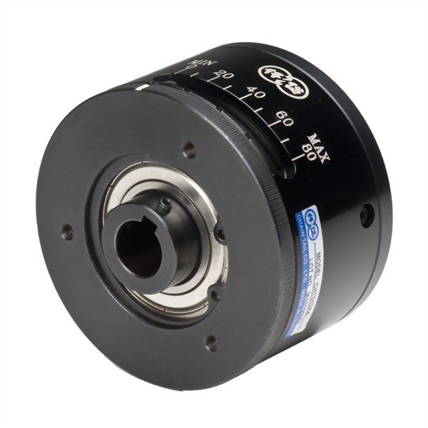 Chain Tail-Permanent magnet hysteresis torque limiter