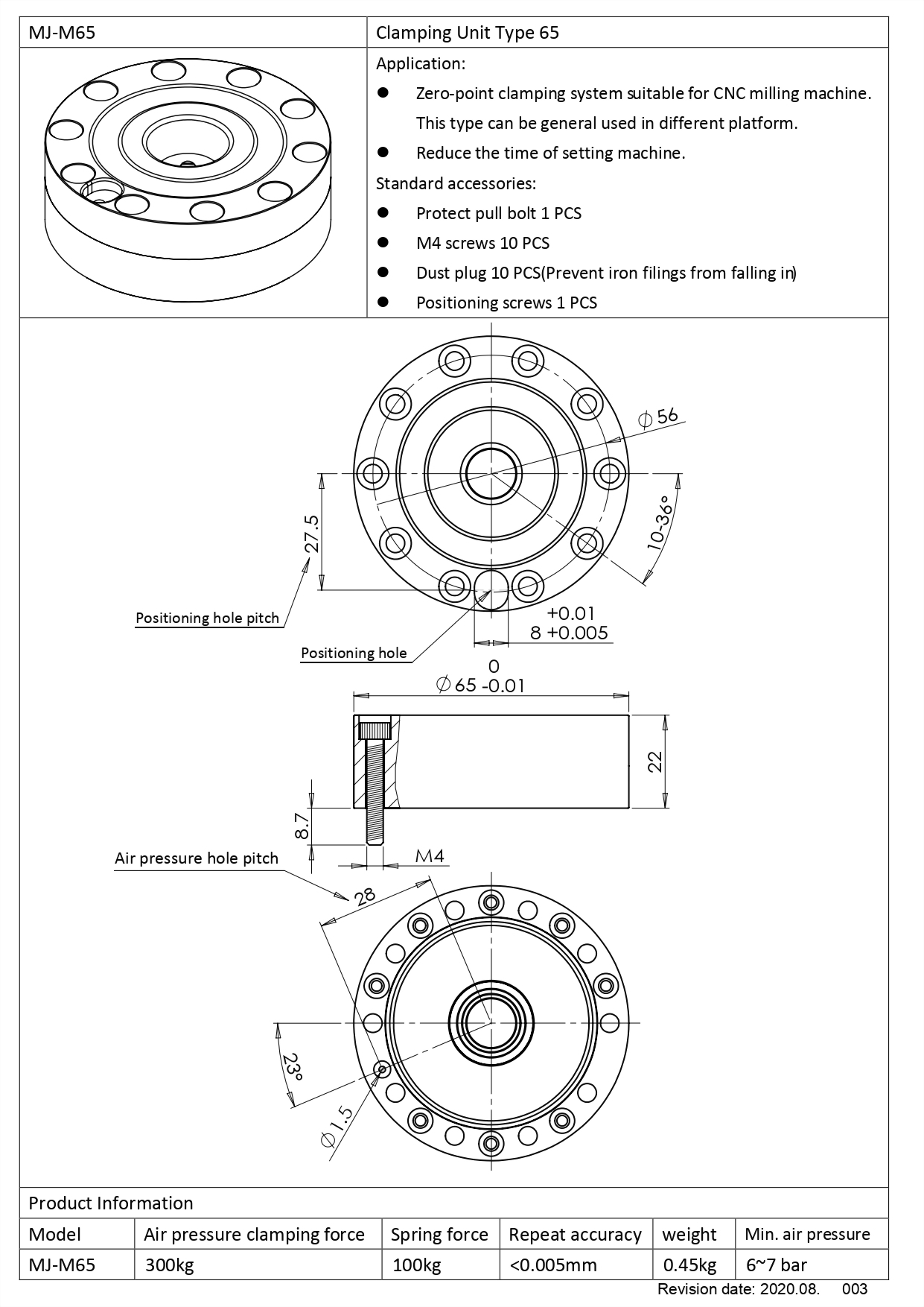 zero chuck, zero-point system, system, schunk, zero clapm, 3R