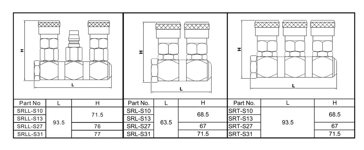 SRT-S10 Swivel Manifold