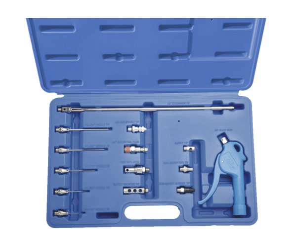 14PC PISTOL GRIP BLOWER KIT