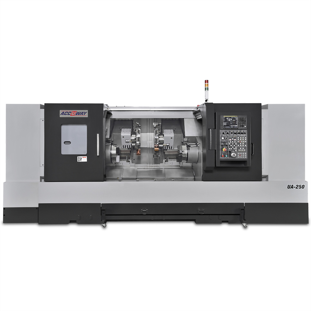 Multi-Axis Machine for Mass Production Two Spindle Twin Turret UA-250