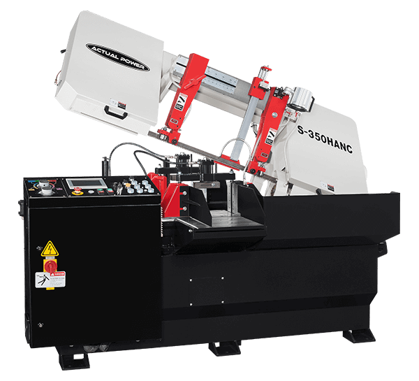 Pivot Type Fully Automatic Band Saws Machine - ACTUAL POWER