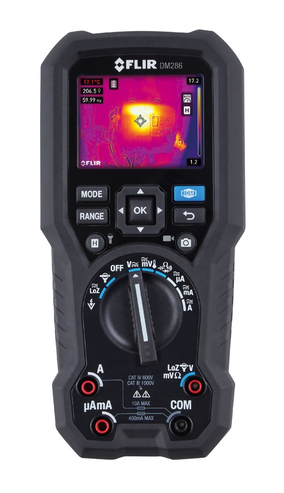 FLIR DM286 工業級紅外線熱影像數位萬用表