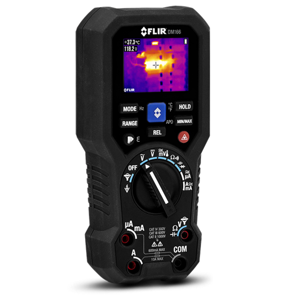 FLIR DM166紅外線熱影像真有效值數位萬用表(已停產 替代為DM286)