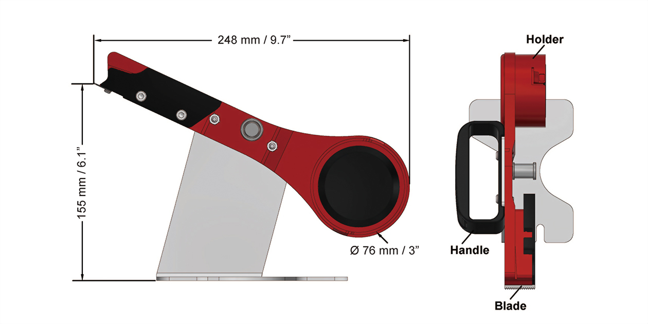 Cosda Soft Edge Masking Tape Dispenser