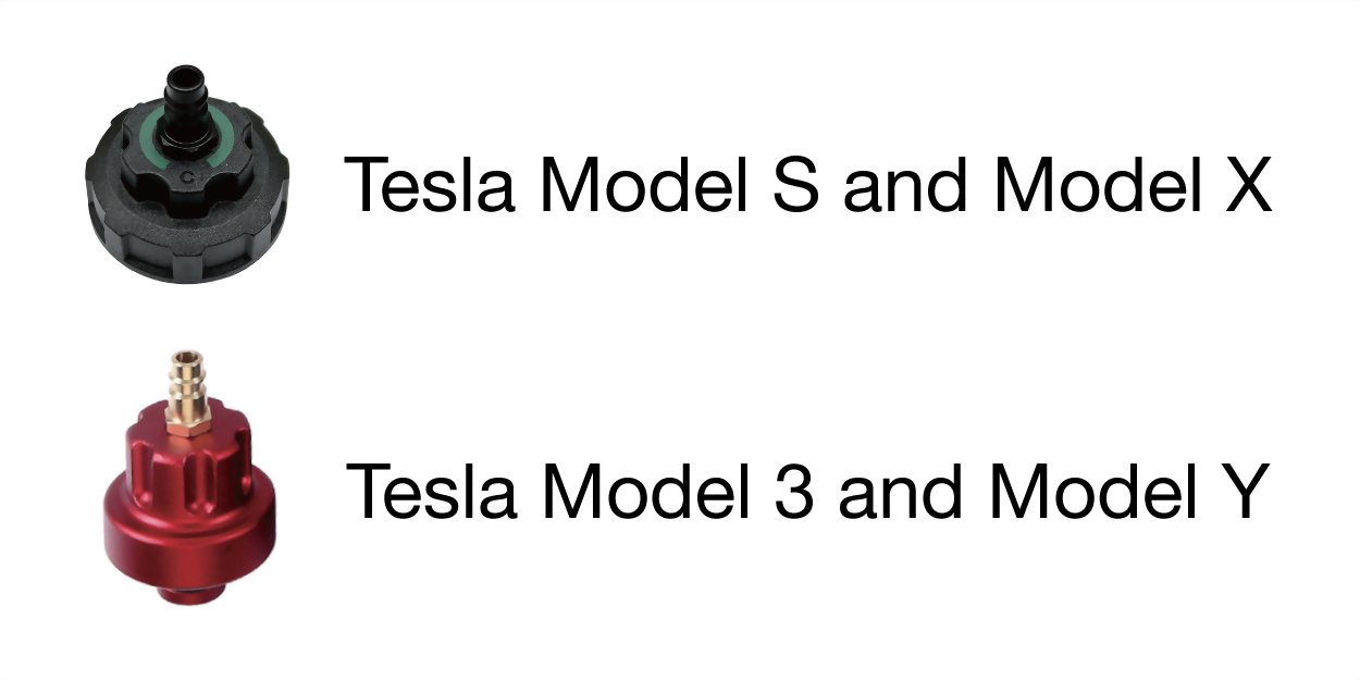 Radiator Vacuum Coolant Refill Kit for Tesla