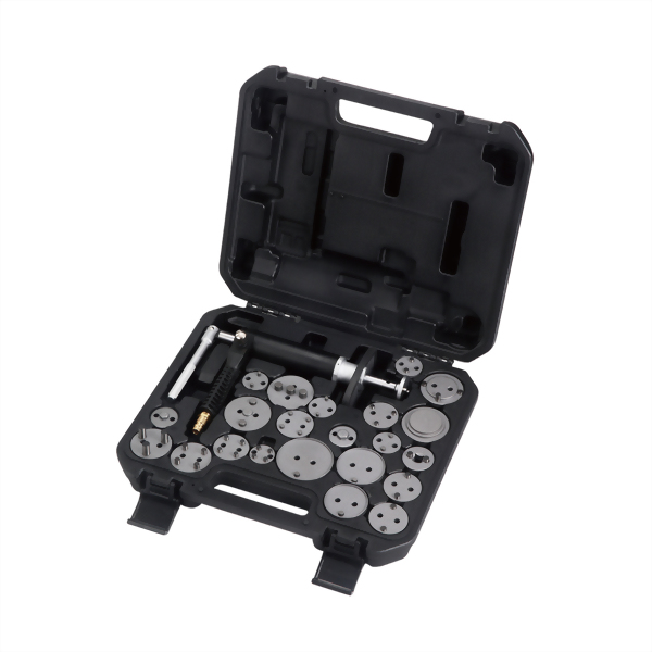 Air Powered Brake Caliper Piston Wind Back Tool Set (23 pcs)
