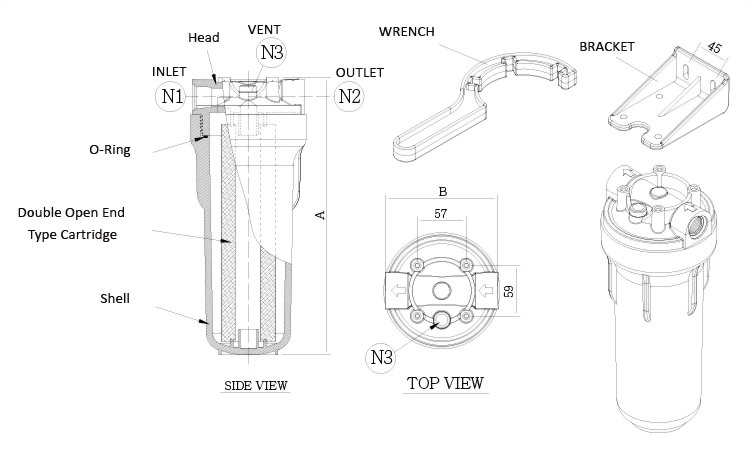 Plastic Filter: EJ Series - Filtrafine