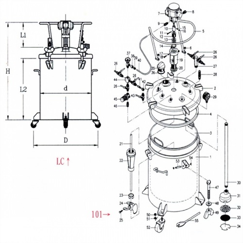 Tank Parts No