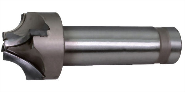 CARBIDE TIPPED CORNER-ROUNDING END MILL